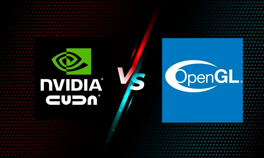 Diferencias entre CUDA vs OpenGL
