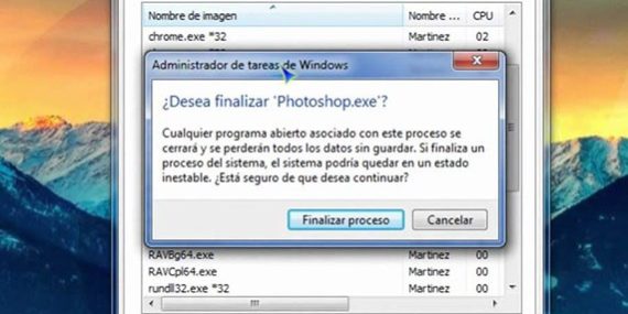 Como desactivar mensaje "Finalizando Programa" de Windows